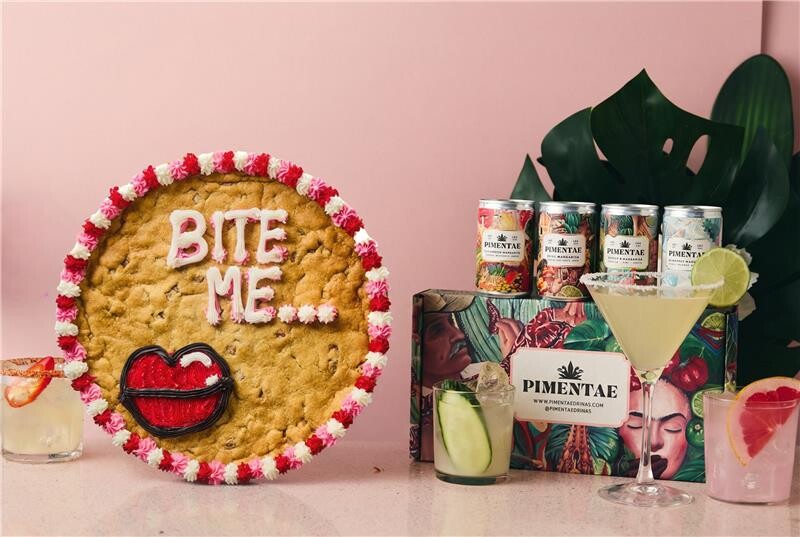 Bite me Pimentae gift box and Giant Cookie bundle Giant Cookies