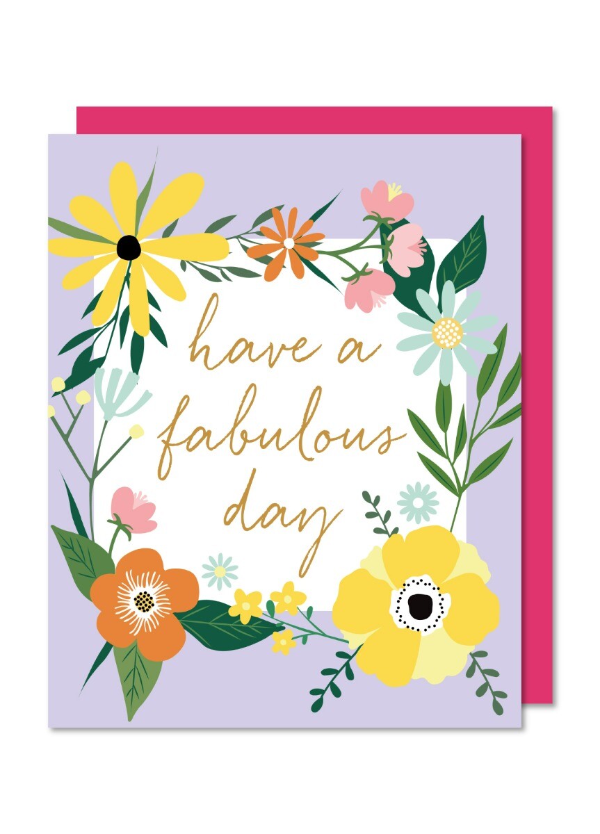 Have a Fabulous Day Card Cookie Gifts