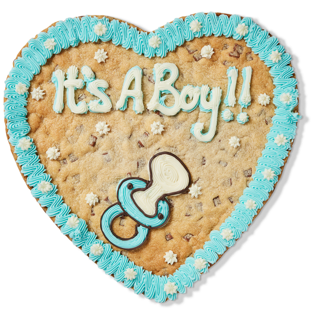 It’s A Boy!! | Giant Cookie | Millie's Cookies Giant Cookies
