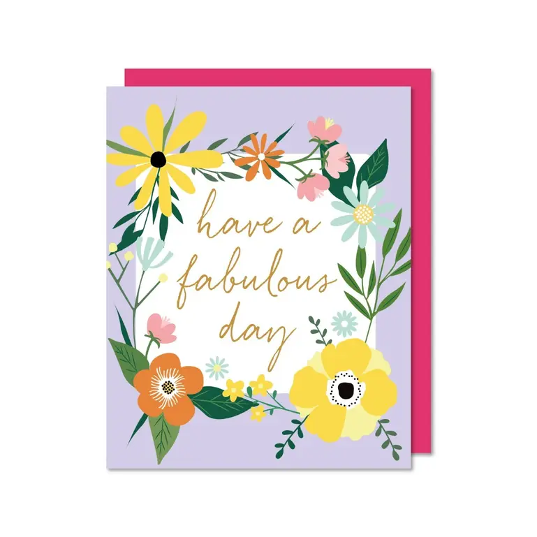 Have A Fabulous Day Card Cookie Gifts
